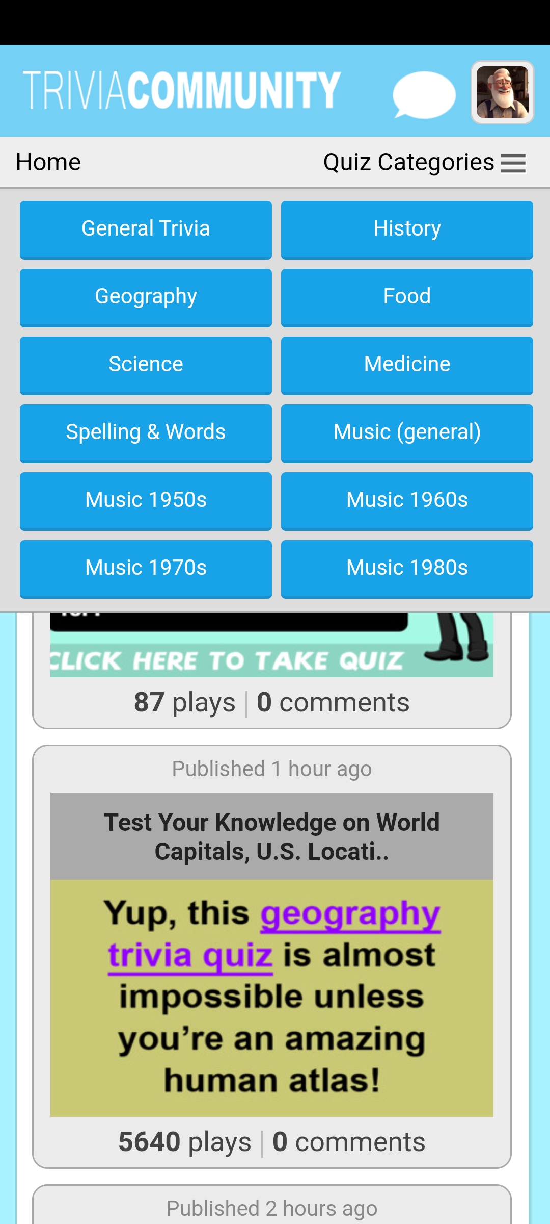 Trivia Community App - Ad-Free Trivia Experience