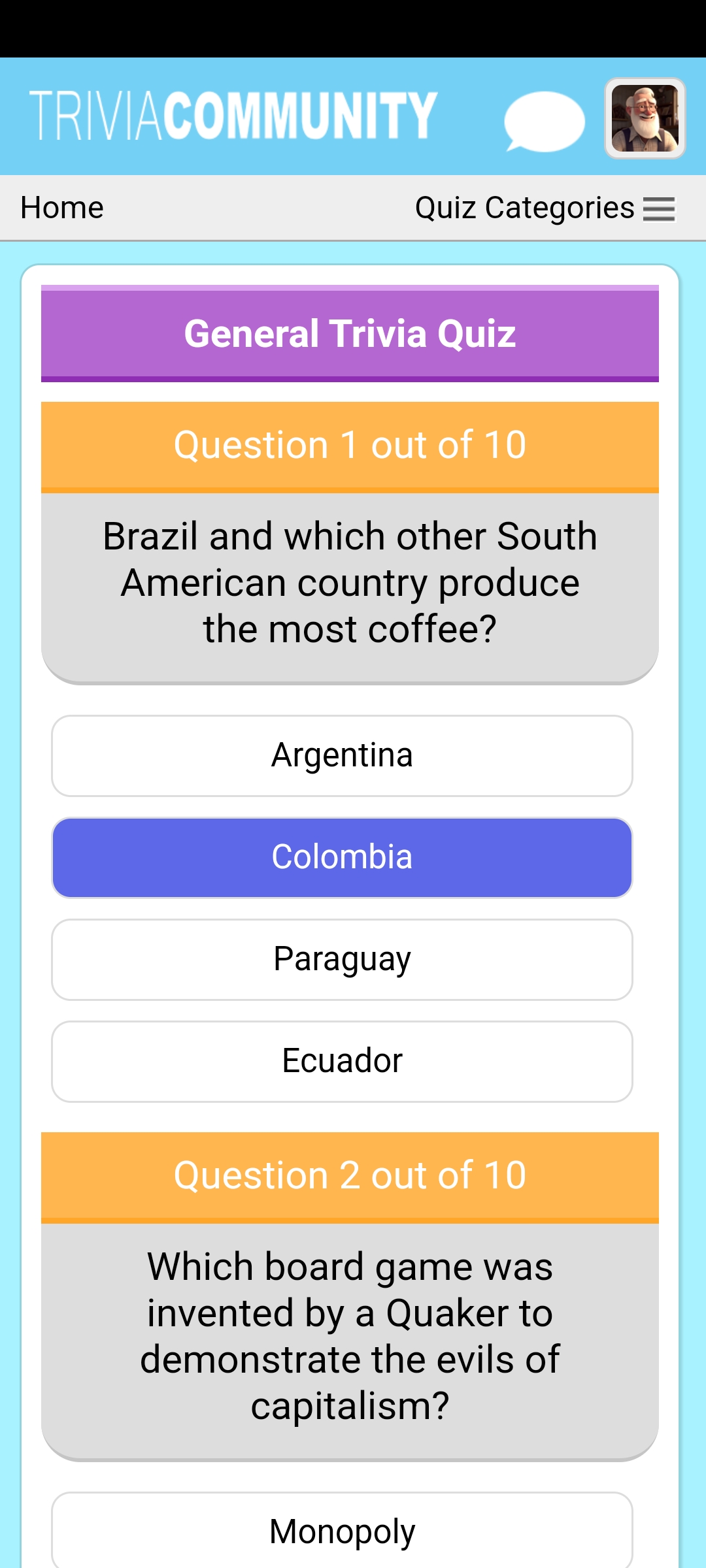 Trivia Community App - Ad-Free Trivia Experience